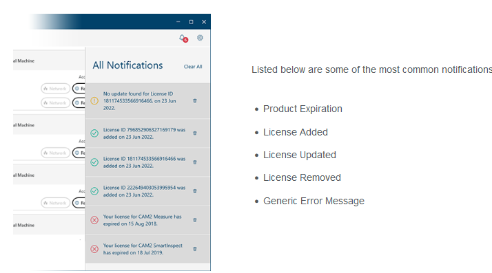 FARO InTouch & FARO Licensing Manager Application
