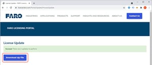 FARO InTouch & FARO Licensing Manager Application