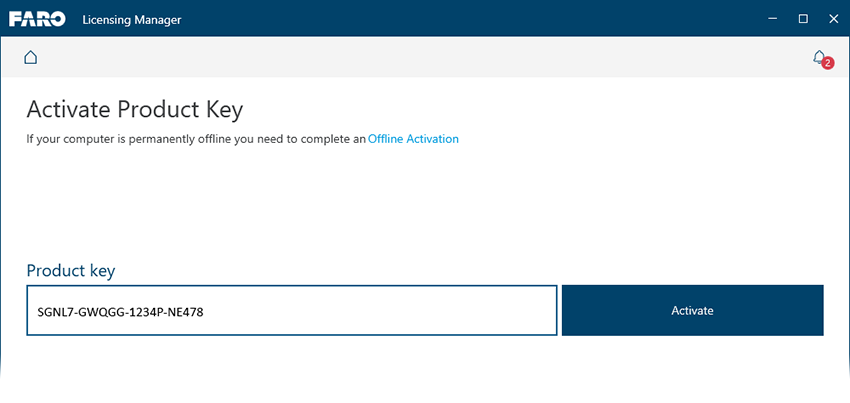 FARO InTouch & FARO Licensing Manager Application